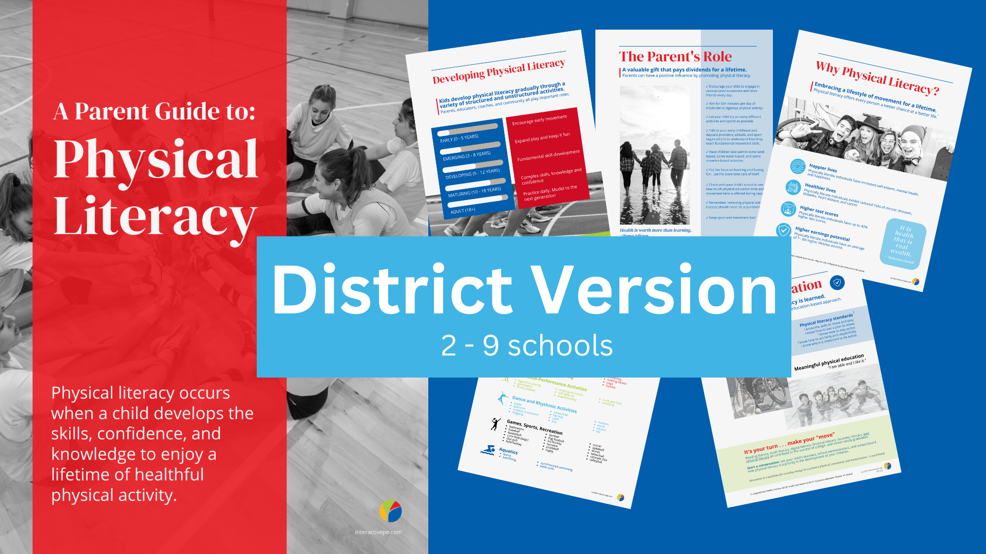 A Parent Guide to Physical Literacy: District Edition (2 - 9 schools ...